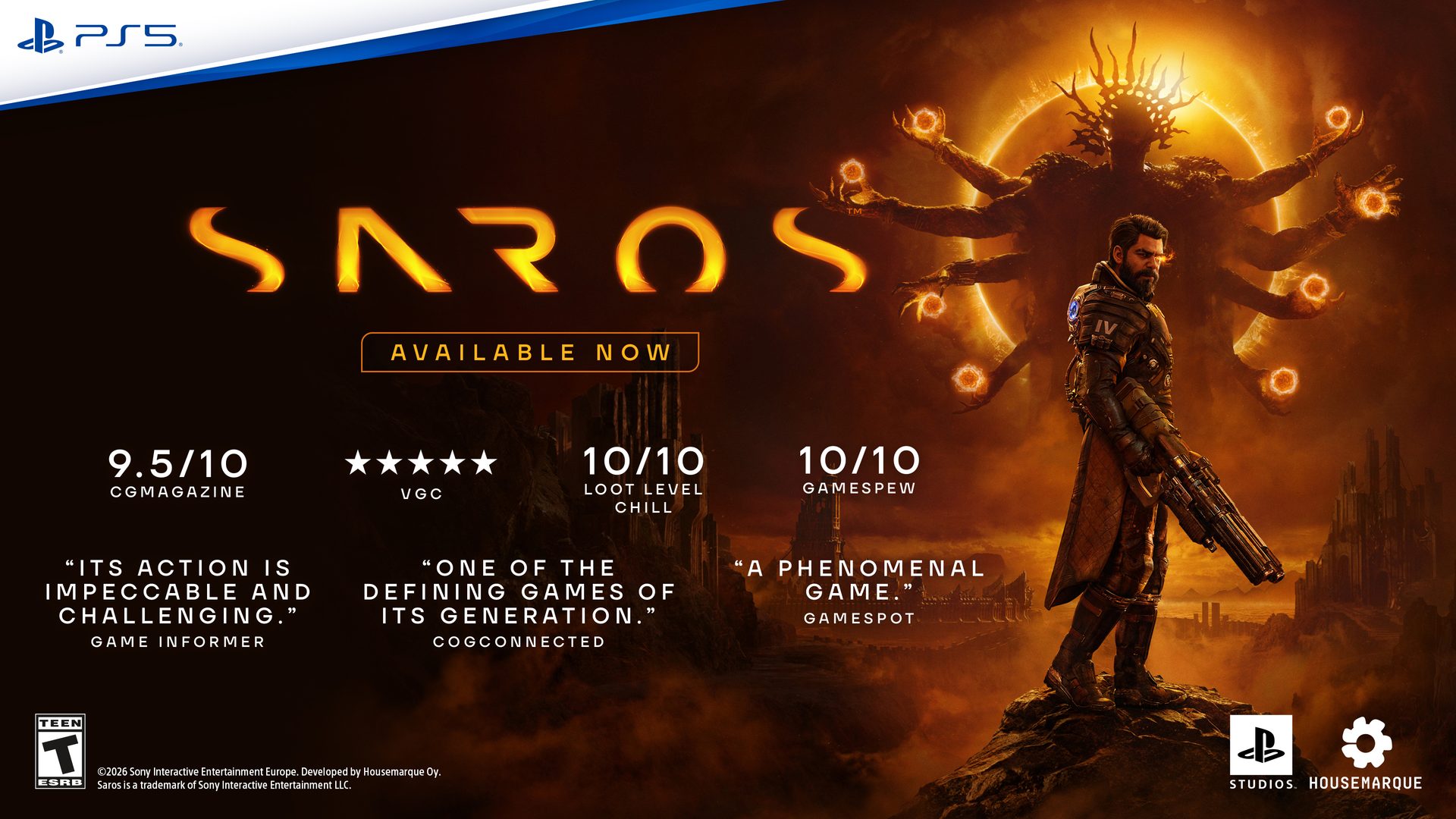 SAROS Launches Worldwide Exclusively on PlayStation®5 - Sony ...